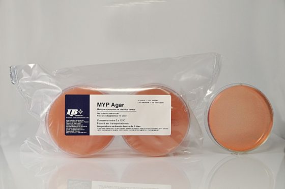 MYP Agar - B. cereus - Interlab