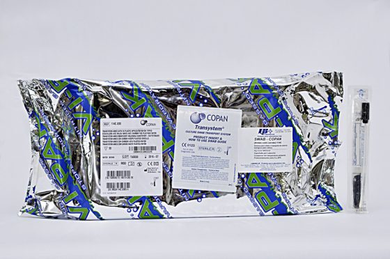 Swab Copan Amies com carvão - Interlab