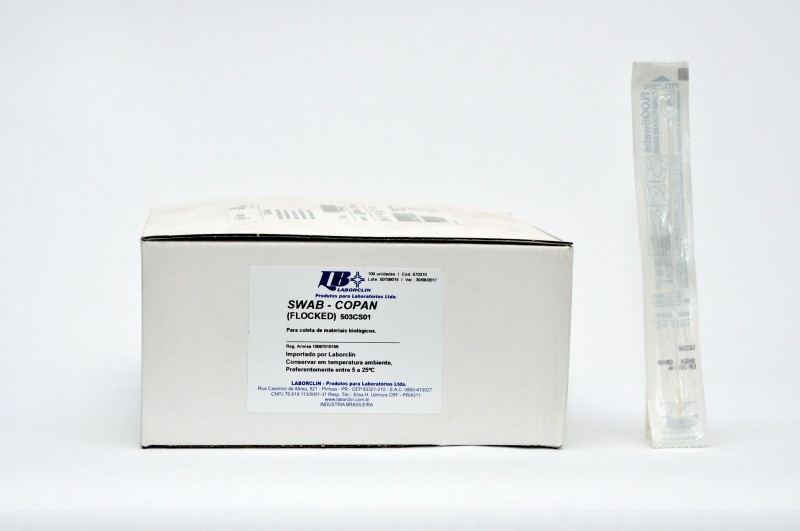 Swab Flocked 503CS01 (Uretral/Nasal/Auricular) - Interlab